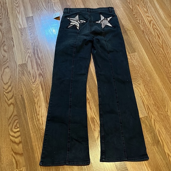 Free People | Jeans | Nwt Free People Firecracker Flare Jeans Brown ...